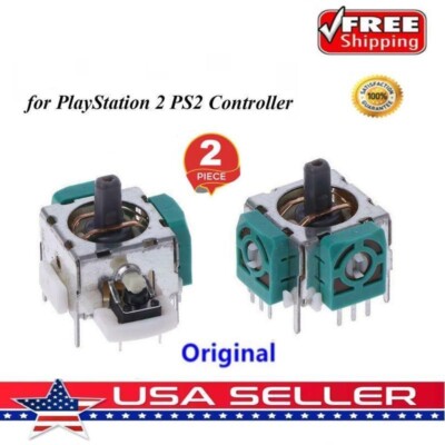 2x Controller 3D Joy Thumb Stick Sensor Analog Module for Playstation ...
