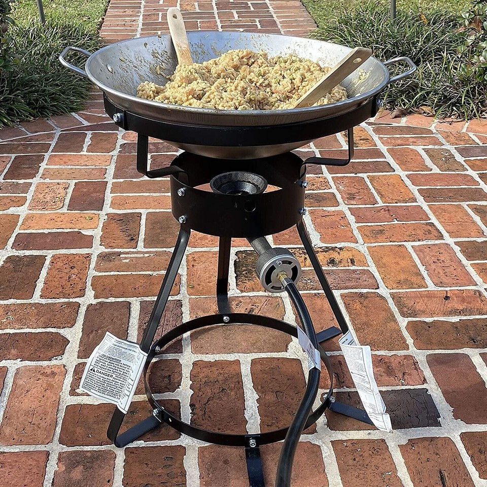 Propane Gas Burner With Disc Wok Paila Paellera Mexican Discada Disc ...