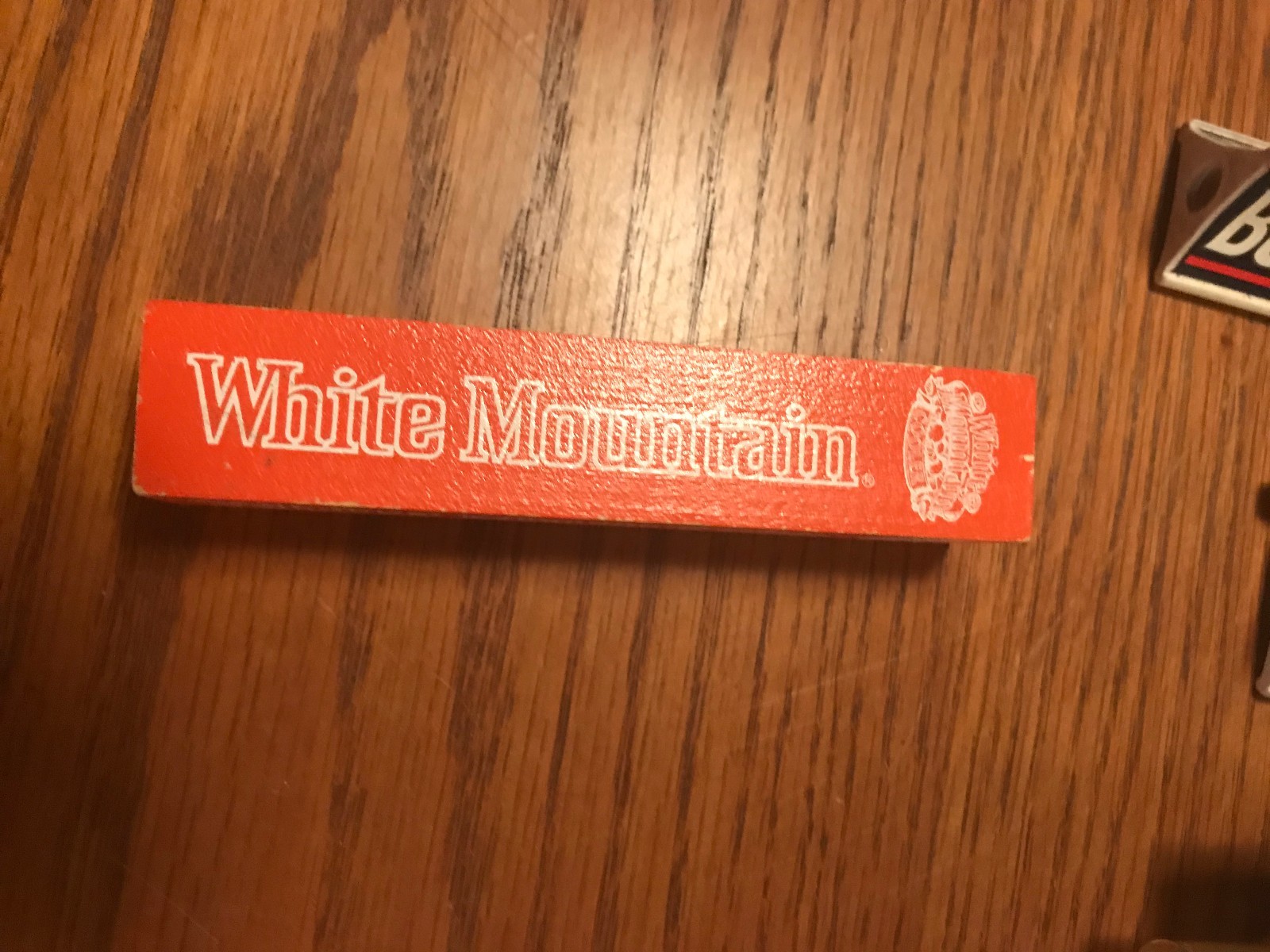 WHITE MOUNTAIN COOLERS---5"----WOOD--TAP HANDLE--ORANGE | eBay