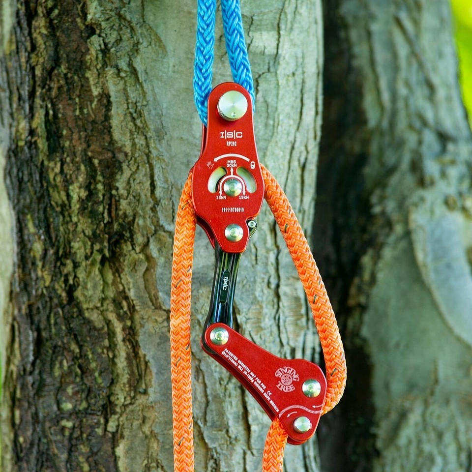 ISC RP292 RIGGING ROPE WRENCH W/ LOCKING BEARING - ARBORIST RIGGING ...