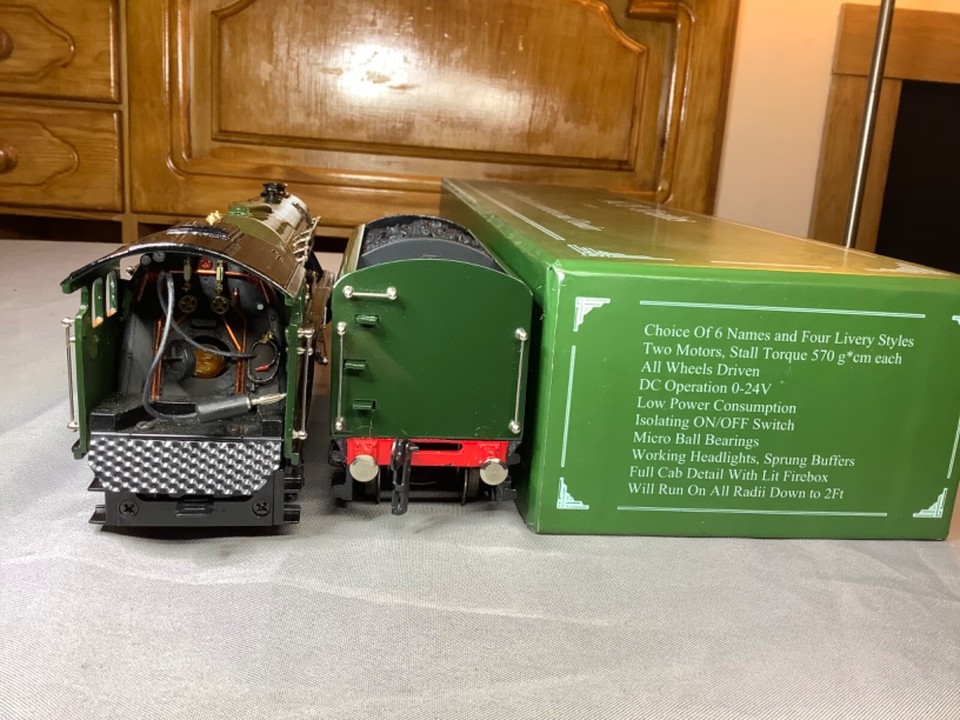 Ace Trains O Gauge 2 or 3 Rail BR Green 4-6-2 A3 Class Loco 60090 Grand ...
