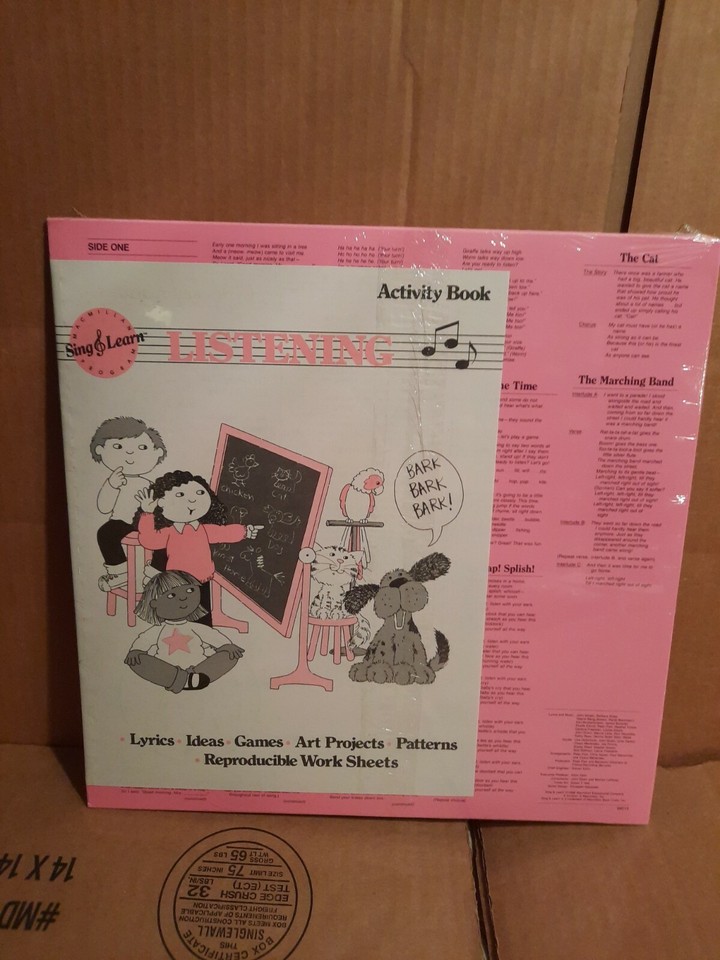 LISTENING Macmillan Program Sing & Learn - Sealed LP with Activity Book ...