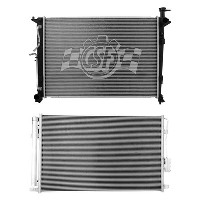 For Kia Sorento 2016 Replace BNDL-465295 Radiator & Condenser Kit | eBay