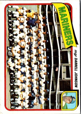 1980 Topps Seattle Mariners - Darrell Johnson #282 Seattle Mariners | eBay