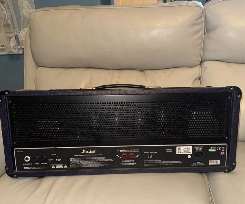 Marshall Vintage Modern 2466 (100W) Amp Head- Rare Purple Tolex Finish ...