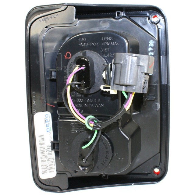 2007 - 2018 Jeep Wrangler Right Tail Light OEM Mopar 55077890AH for ...