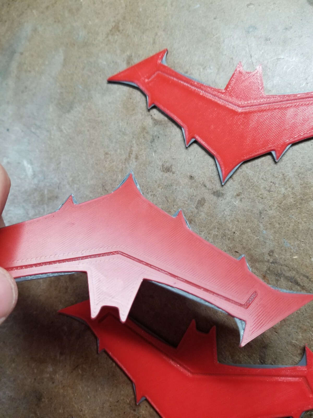 Red Hood Batarang Batman (3d printed) | eBay