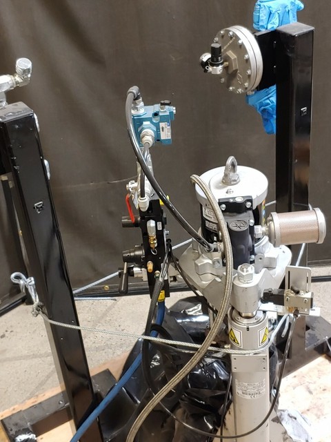 Graco D18A Barrel Pump System C20 Checkmate 60cc 20 1 5-gallon 2000psi ...