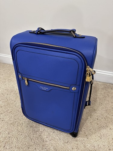 Henri Bendel Suitcase Blue Carry On | eBay