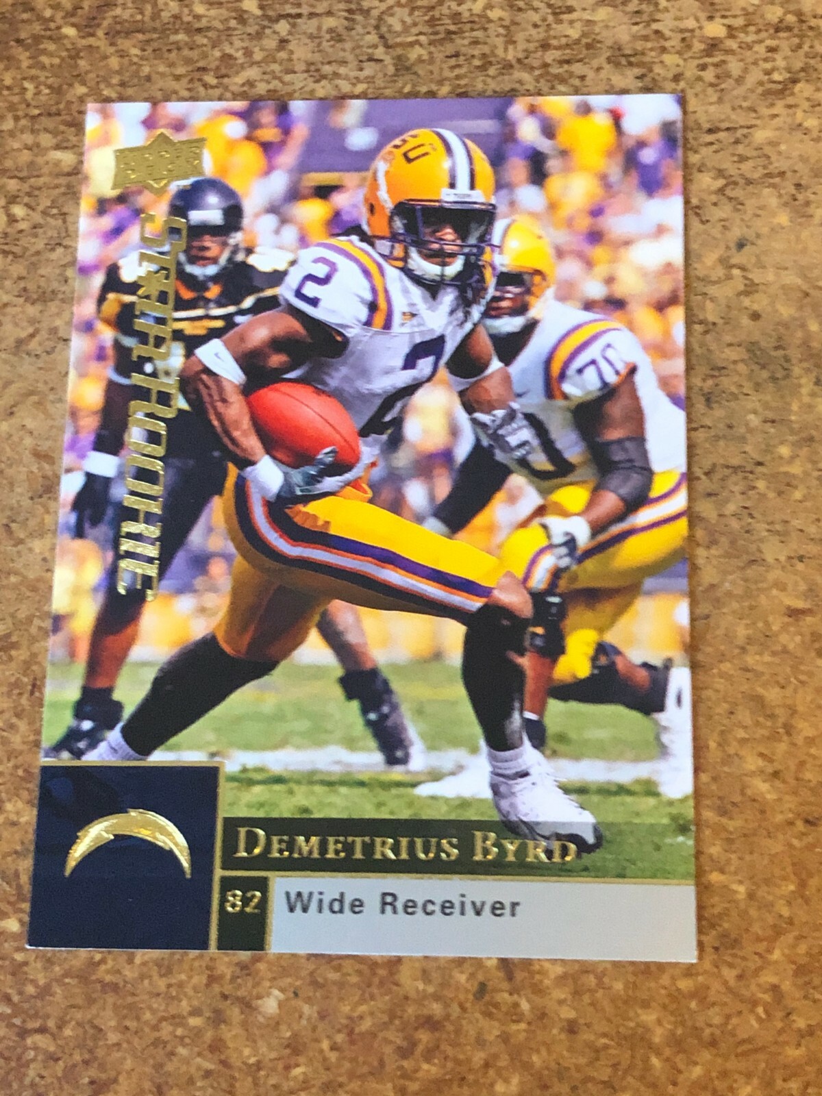 2009 Upper Deck Football Star Rookie # 282 Demetrius Byrd RC | eBay