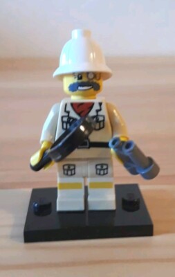 Lego Explorer Forscher Entdecker Minifigur 8684 col02-7 col023 Serie 2 ...