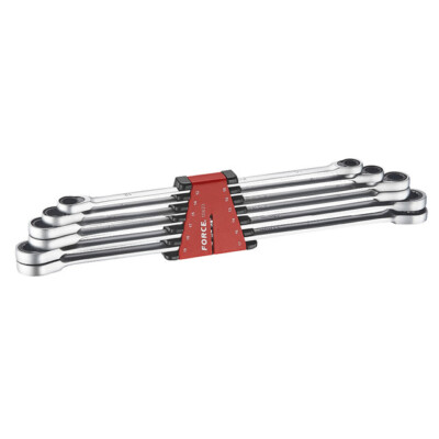 Force 50623 10x12-17x19mm 6pc Aviation Extra Long Gear Ratchet Spanner ...