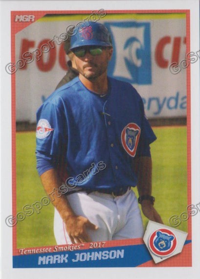 2017 Tennessee Smokies Mark Johnson Chicago Cubs MGR | eBay
