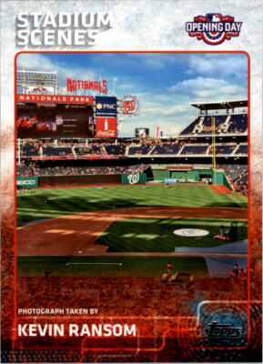 2015 Topps Opening Day Stadium Scenes #STAKR Kevin Ransom Insert | eBay
