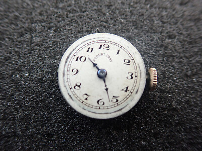 VINTAGE 17.5MM ROBERT CART ADAMS WATCH CO. SWISS WRIST WATCH MOVEMENT ...