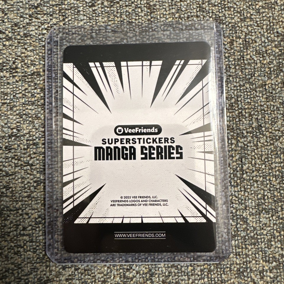 Vee Friends Super Stickers Manga Stickers Big Game Bandicoot /99 2025 ...