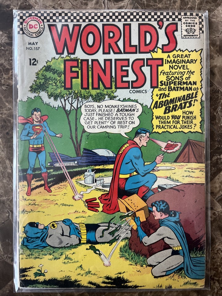 1966 World's Finest #157 (May) DC National Comics - Superman & Batman ...