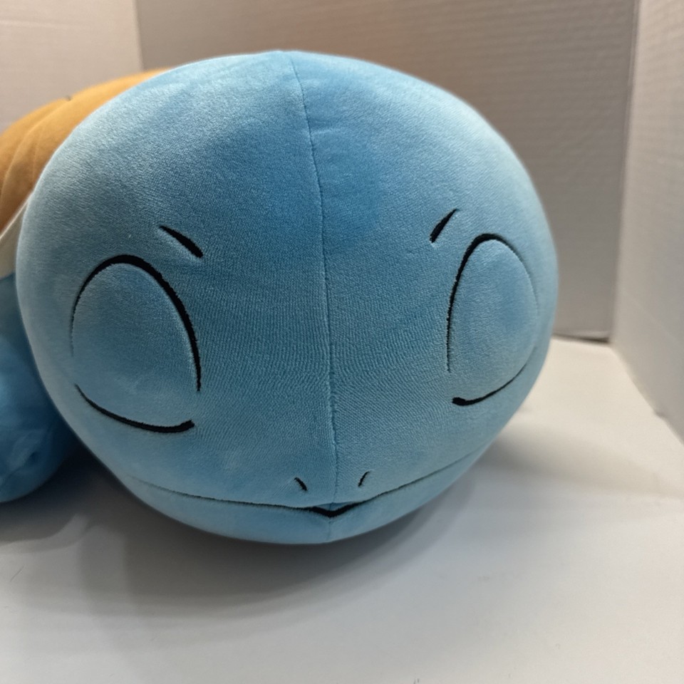 Nintendo Pokemon Sleeping Squirtle 18” Stuffed Animal 2024 Jazwares | eBay