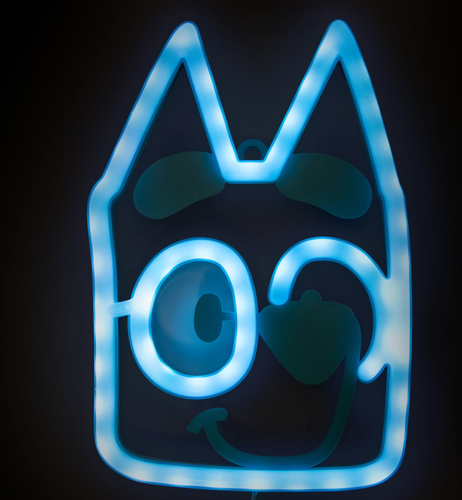 Bluey™ Neon Wall Art New | eBay
