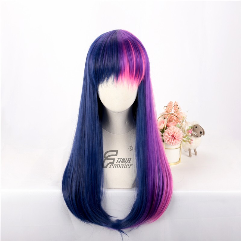 Twilight Sparkle Cosplay Wig My Little Pony Twilight Sparkle Girls Wig