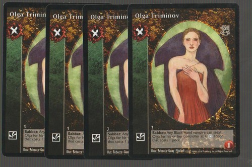 Olga Triminov x4 - Pander / Group3 Vampire VTES V:TES | eBay