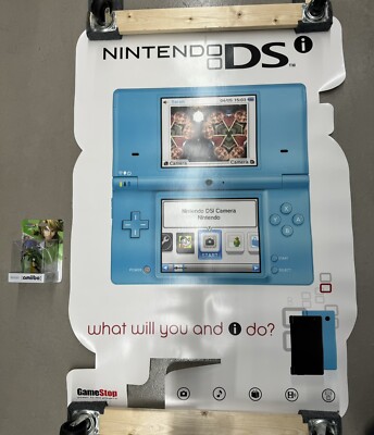 Nintendo DSi Huge Vintage Display Heavy Stock Poster Original Standee ...