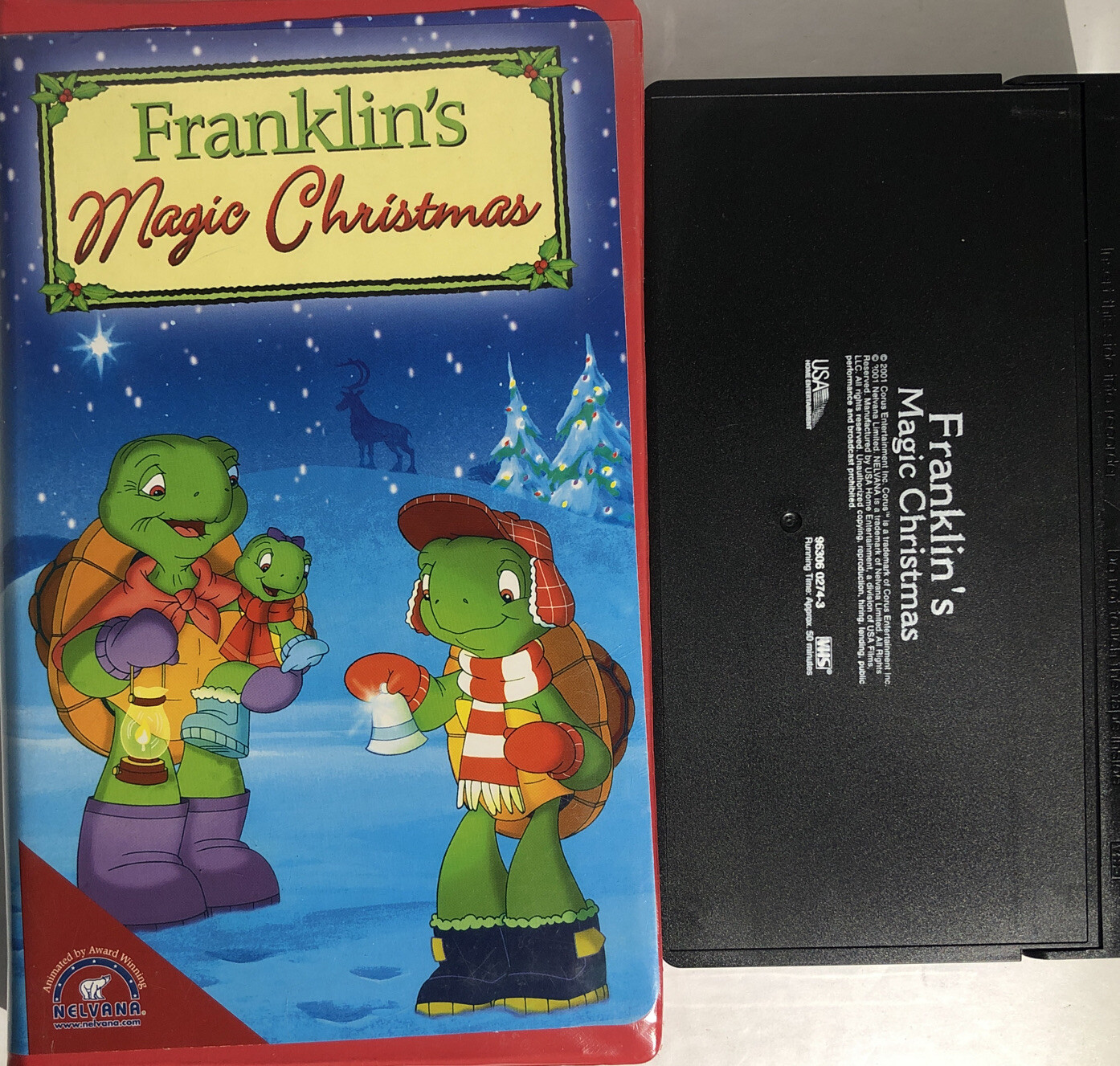 Franklins Magic Christmas(VHS,2002)TESTED-RARE VINTAGE COLLECTIBLE ...