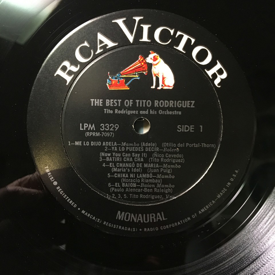 The Best Of Tito Rodriguez 1965' RCA VICTOR Mono lp Vinyl Record E+ ...