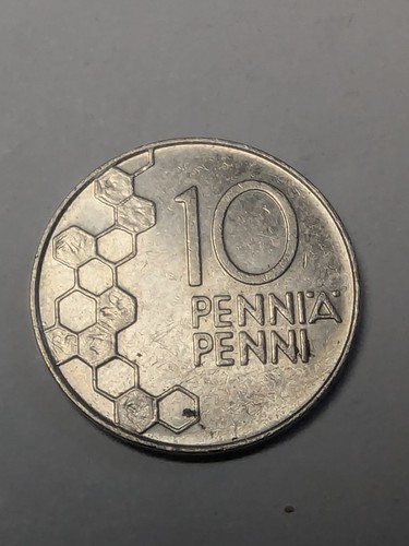 Finland, SUOMEN TASAVALTA Coin 10 Pennia (Markka) 1992 | eBay