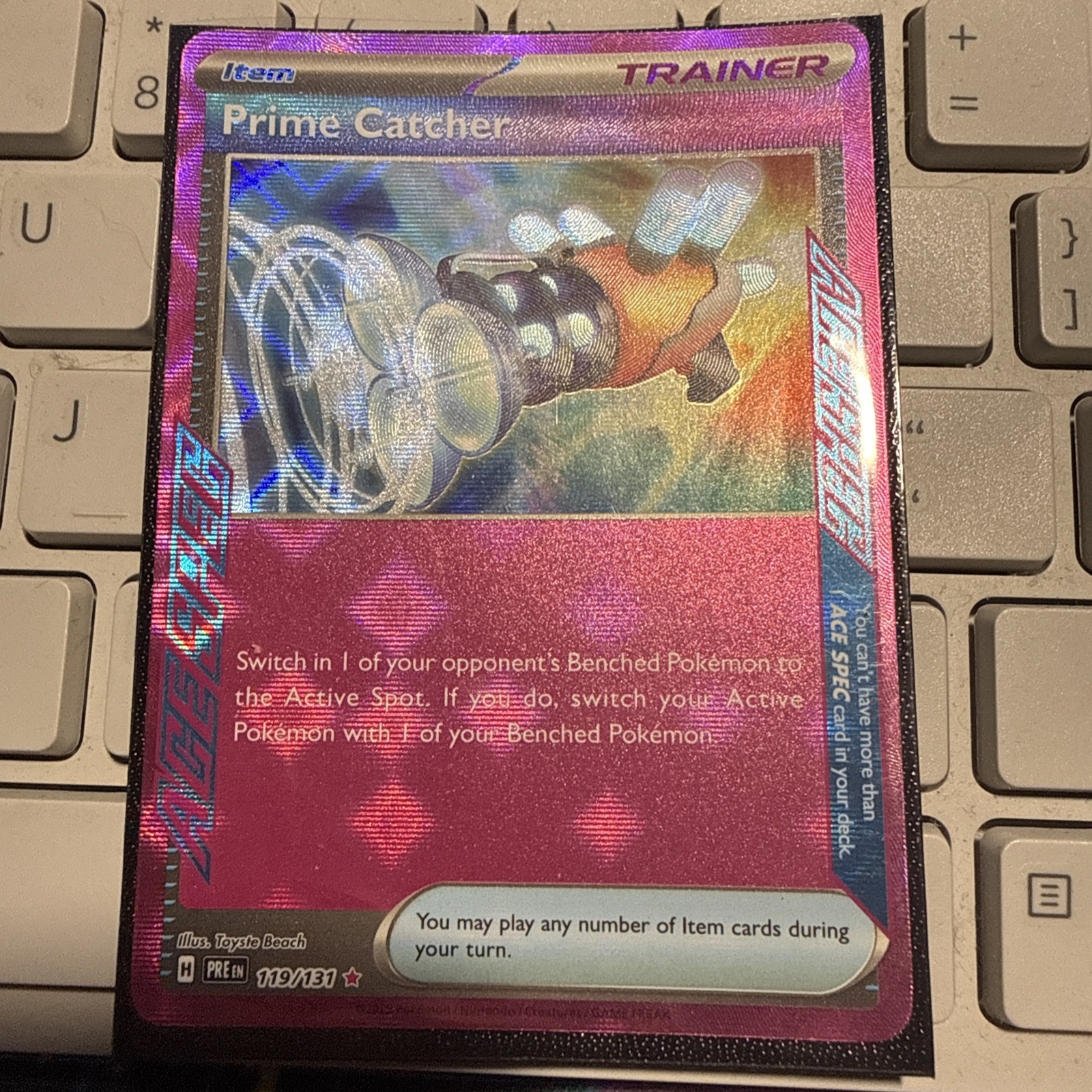 Prime catcher’s Trainer card Holo | eBay