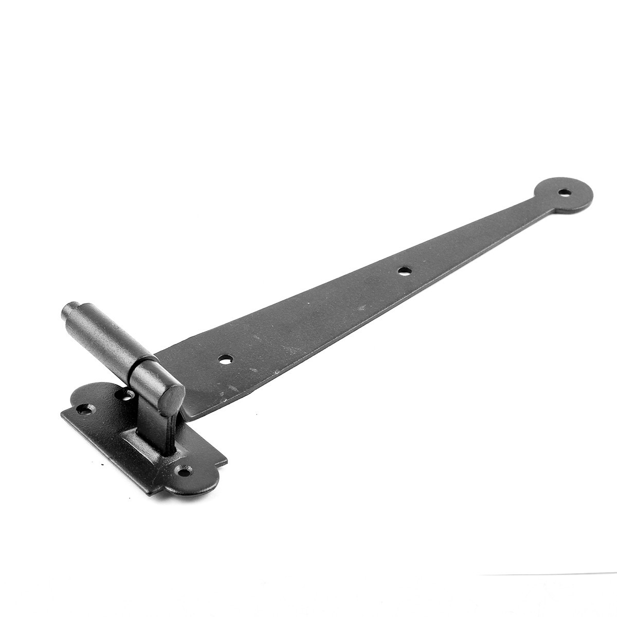 Black Offset Strap Lift Off Pintle Hinge 11 Inch x 2 5/8 Inch Wrought ...