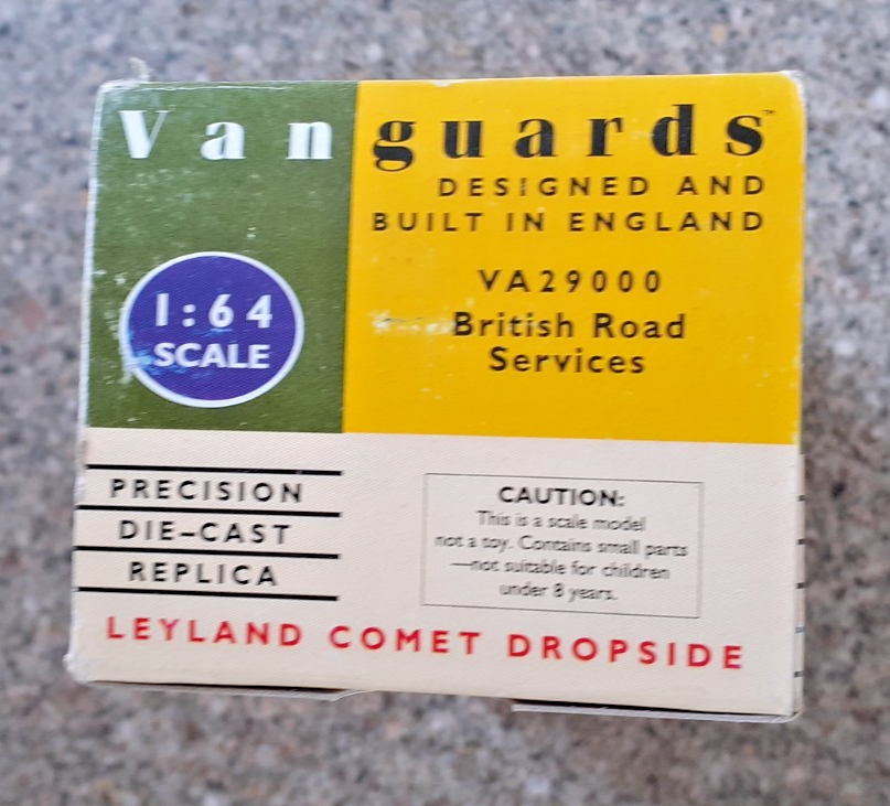 Lledo Vanguards Leyland Comet Dropside Truck BRS Widnes 1:64 scale ...