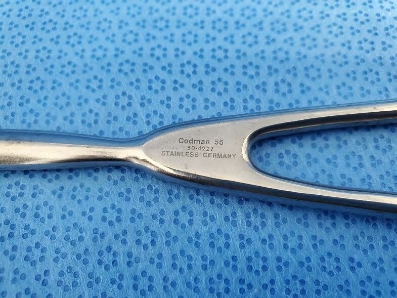 Codman 50-4227 Volkmann Surgical Retractor 8-3/4" Long, 4 Blunt Prongs ...