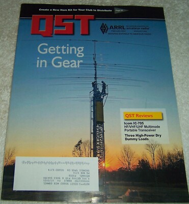 QST Magazine February 2021 ARRL Amateur Radio Getting in Gear | eBay