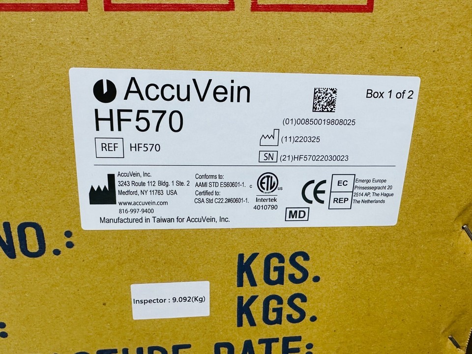 NEW OPEN BOX - AccuVein HF570 Stand For Vein Finder - FREE SHIPPING | eBay