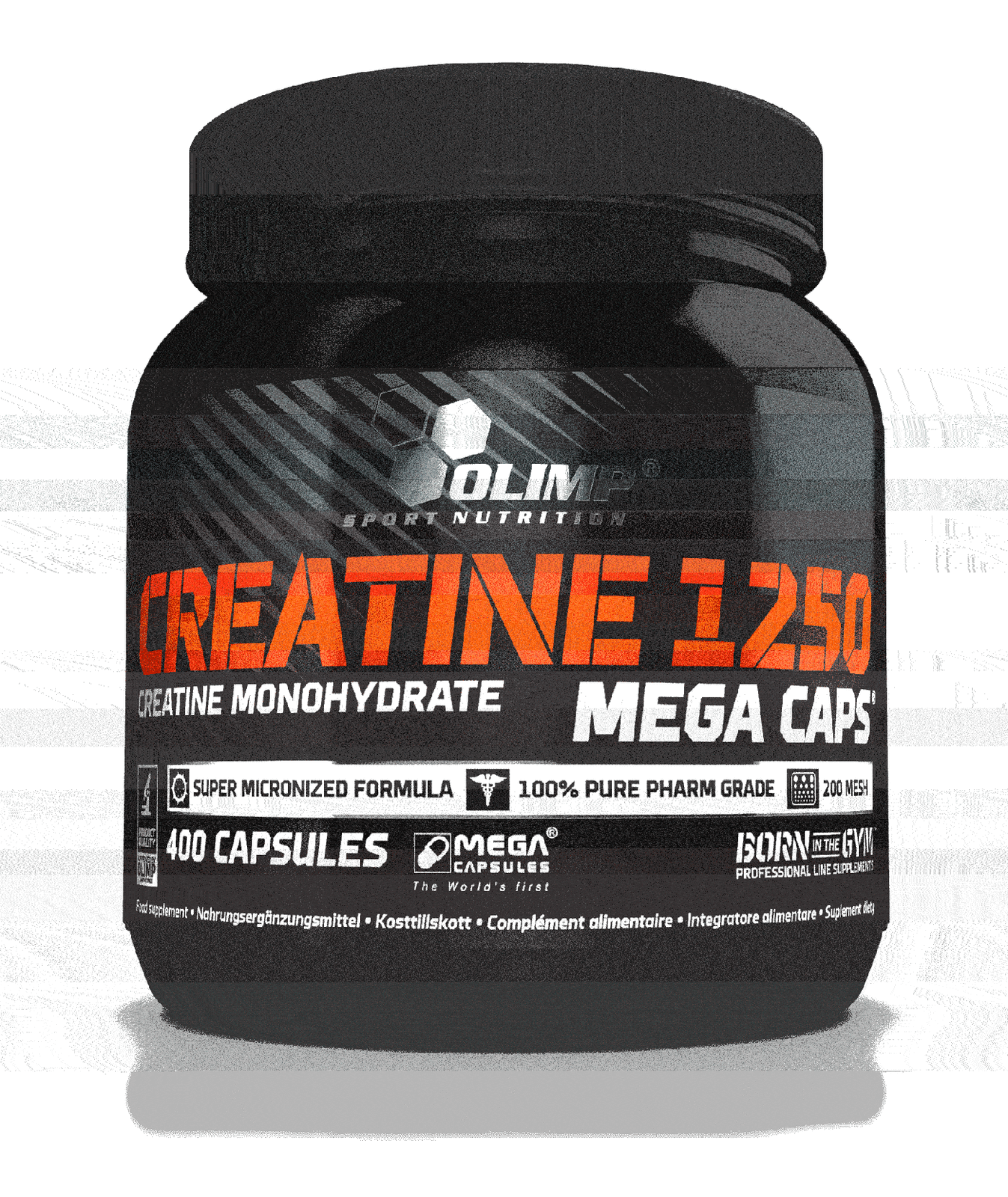 OLIMP CREATINE MONOHYDRATE MEGA CAPS 1250mg THE STRONGEST CREATINE ...