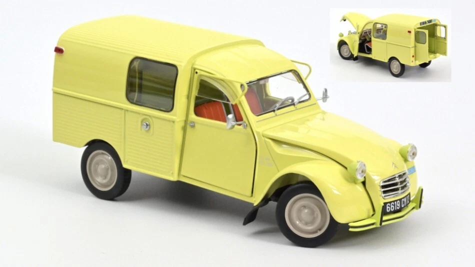 Toy Vehicle Alloy 1:18 Norev Citroen 2CV 1966 Diecast