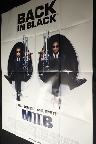 MIB II men in black ! will smith affiche cinema | eBay