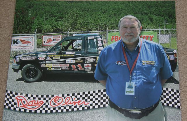 2012 Doug Oliver Lonesome Pine Raceway Service Truck UARA blankback ...