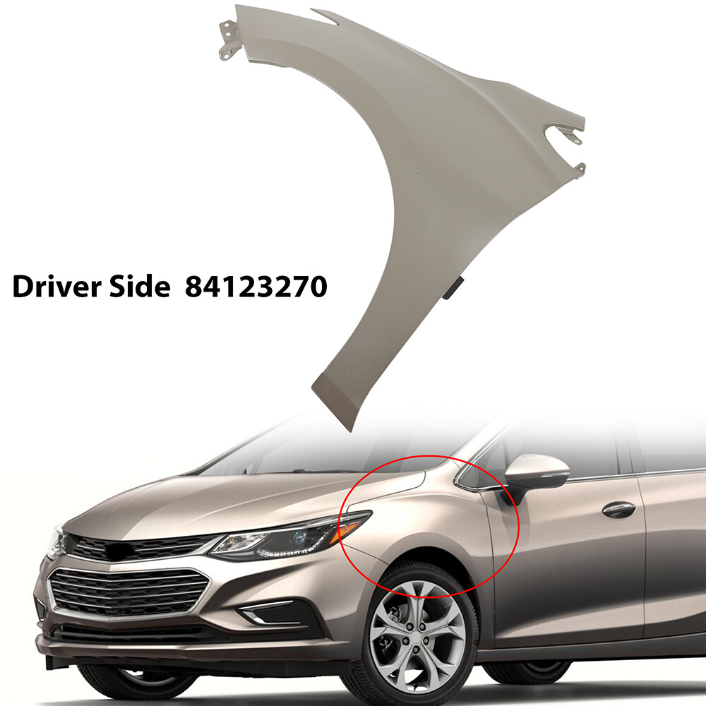 New Steel Primed Fender For 2016-2019 Chevrolet Cruze Front Driver Side ...