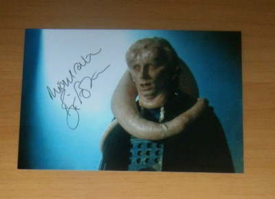 AUTOGRAPH Michael Carter STAR WARS BIB FORTUNA Autogramm FOTO HAND ...