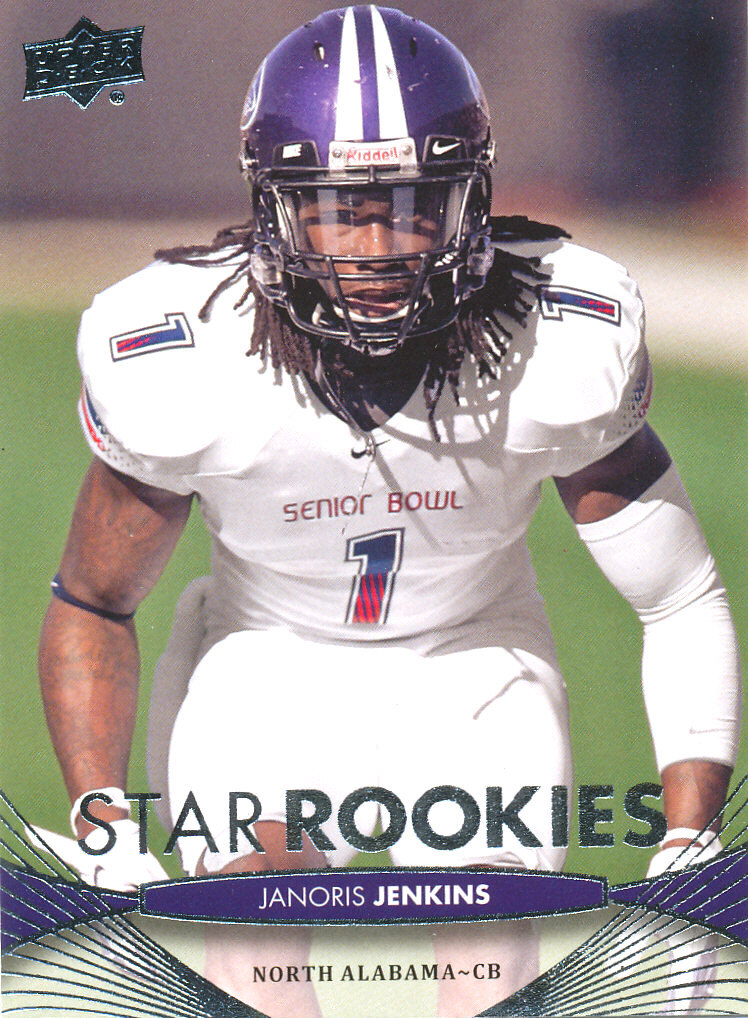 UPPER-DECK Janoris Jenkins SP-RC SAINTS 49ERS TITANS GIANTS RAMS UNA ...