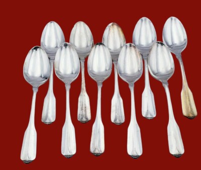 10 Lady Hamilton by Community Oneida Soup Spoons Perfect for Crafts or ...