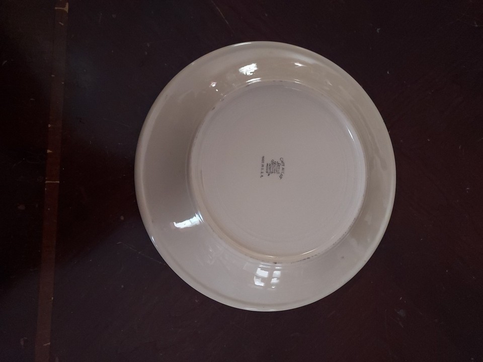 Vintage Buffalo China Plate Langs Brewery Cafe Aulait Buffalo NY | eBay