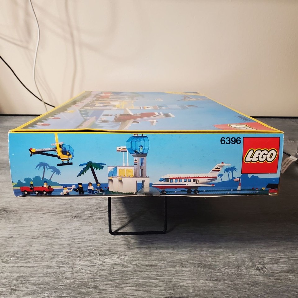 Vintage LEGO 6396 International Jetport Set 1990s Complete Box Town ...