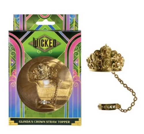 Stanley x Wicked For Good | CharCharm Straw Topper Crown | 18k Gold ...