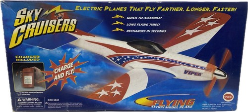 Cox Sky Cruisers Electric Flying Plane Model 5842 New In Box Vintage ...