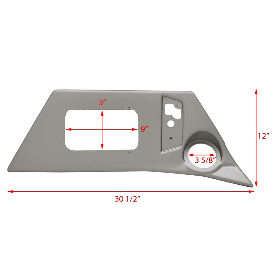 Ranger Boat Blank Chartplotter Bow Panel 327335 | Fish Finder Silver | eBay