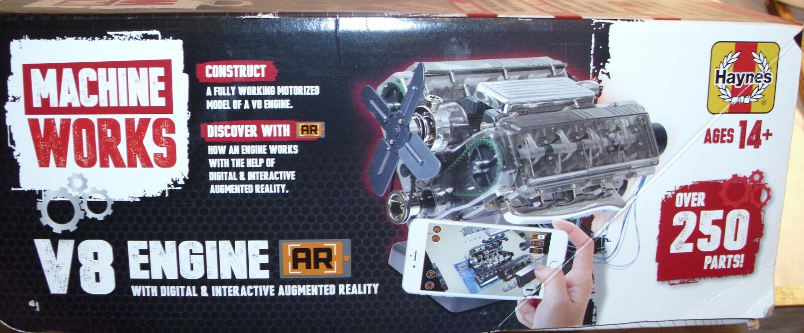 HAYNE'S MACHINE WORKS V8 ENGINE PLASTIC MODEL KIT BOXED 723736132592| eBay