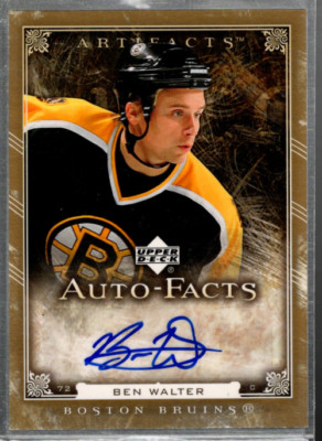 B4715- 2006-07 Artifacts Autofacts #AFBW Ben Walter Auto - NM-MT ...